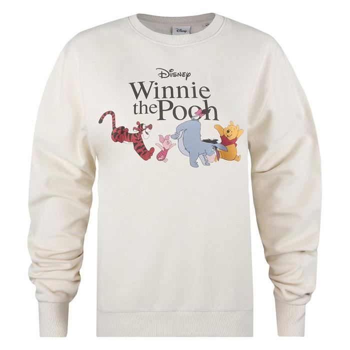 Winnie the Pooh - Sweat GANG - Gris clair - Cdiscount Prêt-à-Porter