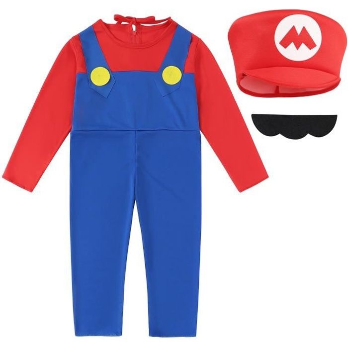 Amzbarley Garçon Costume Costume à Manches Longues Combi Fête d ...