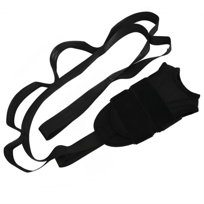 Sangle extensible de pied - QIILU - Noir - Tissu Oxford - Rééducation ...