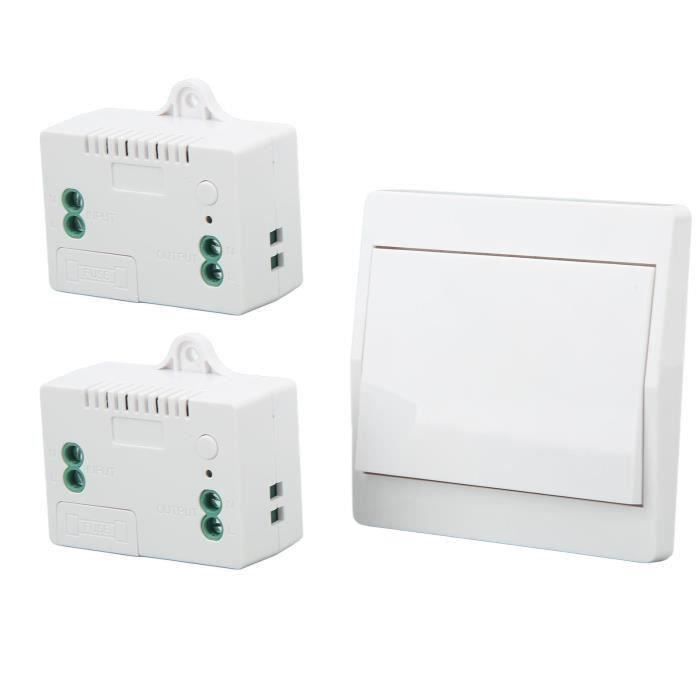 Happy-interrupteur sans fil Interrupteur d'éclairage sans fil étanche ...