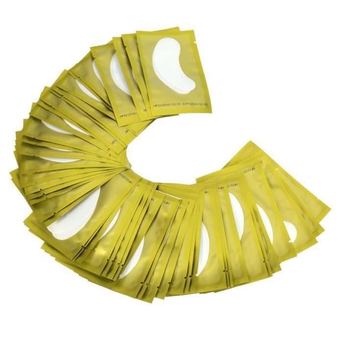 Extension de cils Hydrogel sous le contour des yeux Gel adhésif sans ...