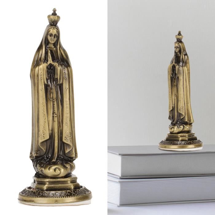 Mini Statue - SONEW - Vierge Marie - Cuivre Rouge - 9x3,5x3,5 cm ...