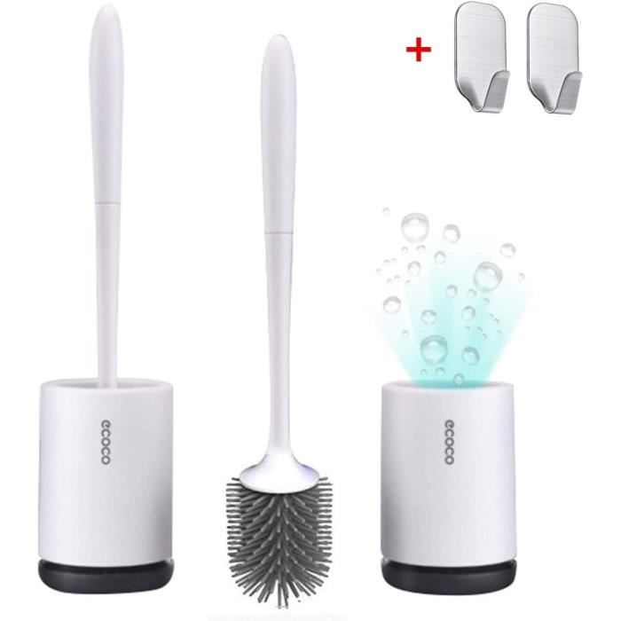Antibactérienne balayette WC Brosse,Brosses De Toilette avec Soies De ...