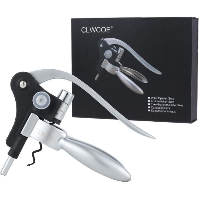 CLWCOE Tire-Bouchons,Ouvre-Bouteilles Levier avec Coffret Cadeaux ... CLWCOE Tire-Bouchons,Ouvre-Bouteilles Levier avec Coffret Cadeaux ...