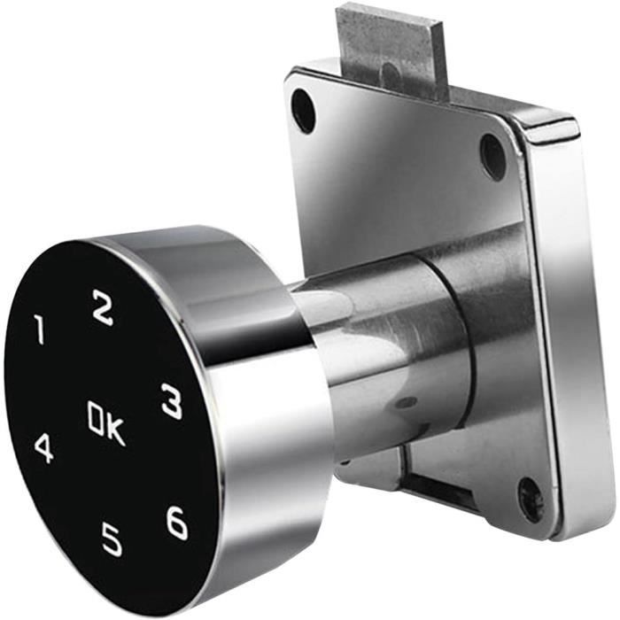 Serrure D'Armoire À Tiroir Intelligente Serrures Numériques Sans Clé Serrure Codée Numérique ...