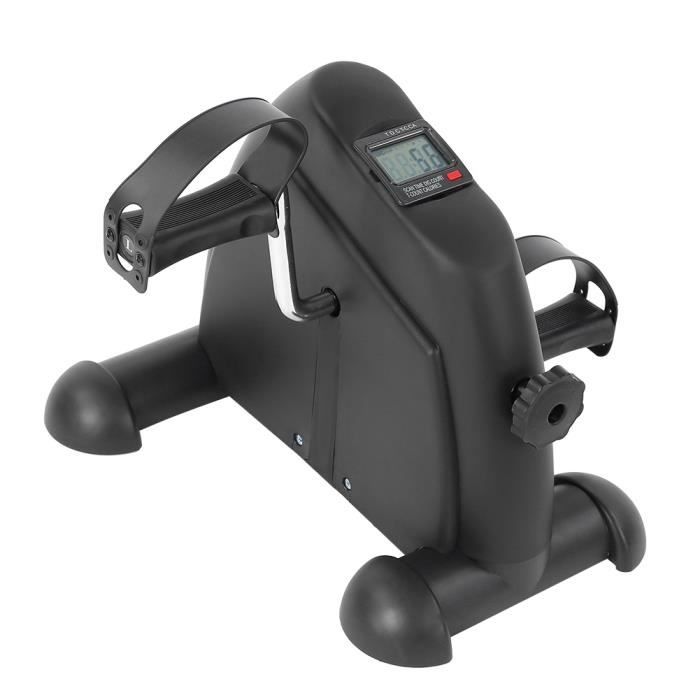 Mini exerciseur de pédale de vélo d'exercice avec moniteur LCD pour ...