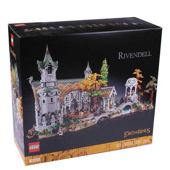 LEGO® Lord of the Rings™ LE SEIGNEUR DES ANNEAUX : FONDCOMBE (10316 ...