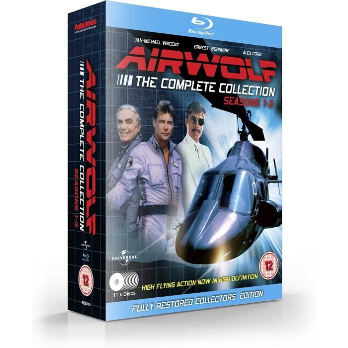 Airwolf Complete Series (11 Blu-Ray) [Edizione Regno Unito] [Import] - Cdiscount DVD
