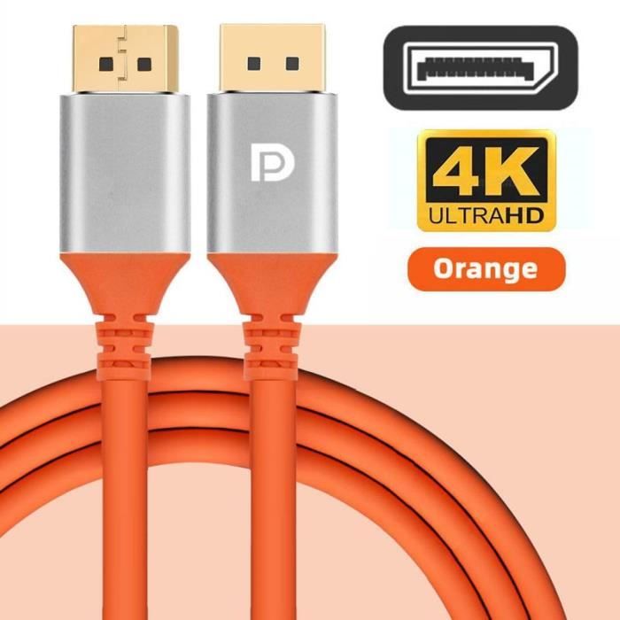 Displayport Câble D'Extension 4K Ultra Doux Et Flexible Pour Carte ...