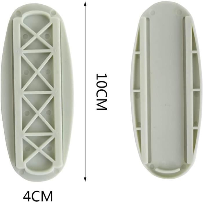 Support Mural Pour Bloc Multiprise,10 Pcs Auto-Adhésif Multiprise ...