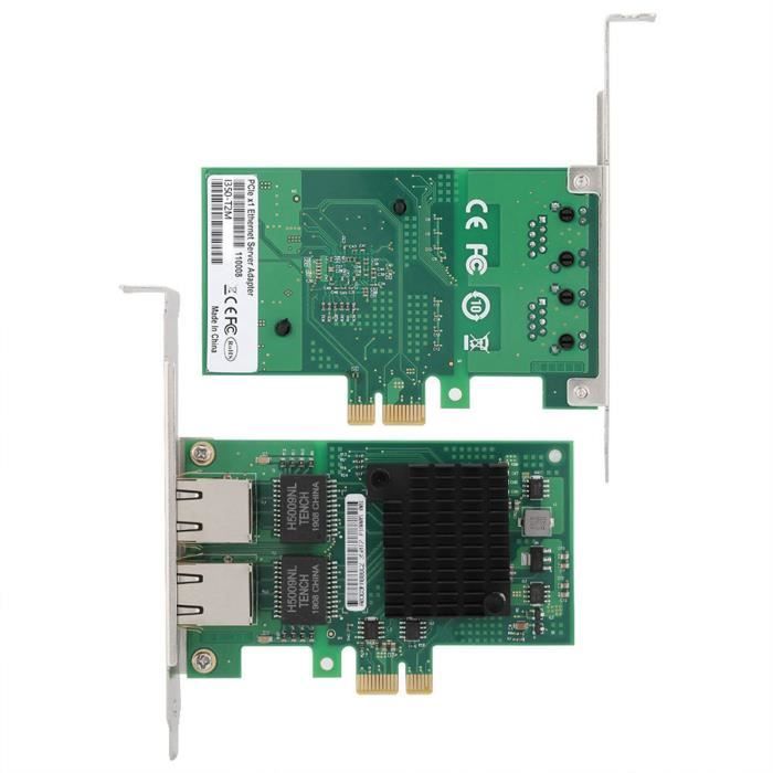 Carte réseau 10/100/1000 Mbps Carte réseau PCI-E pour carte, carte ...