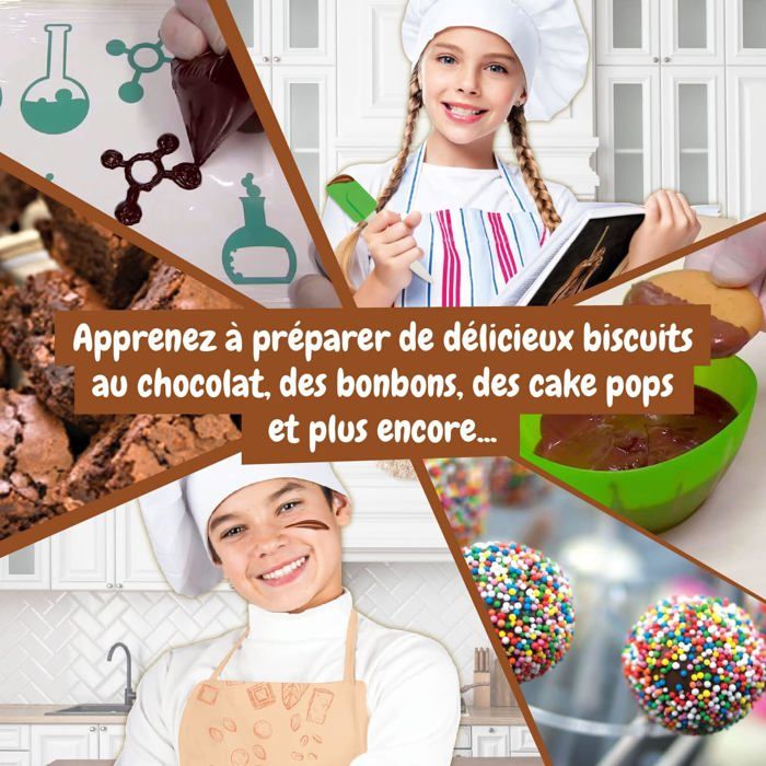 Kit de fabrication de chocolat pour enfants - TWINBIRD - 31 expériences ...