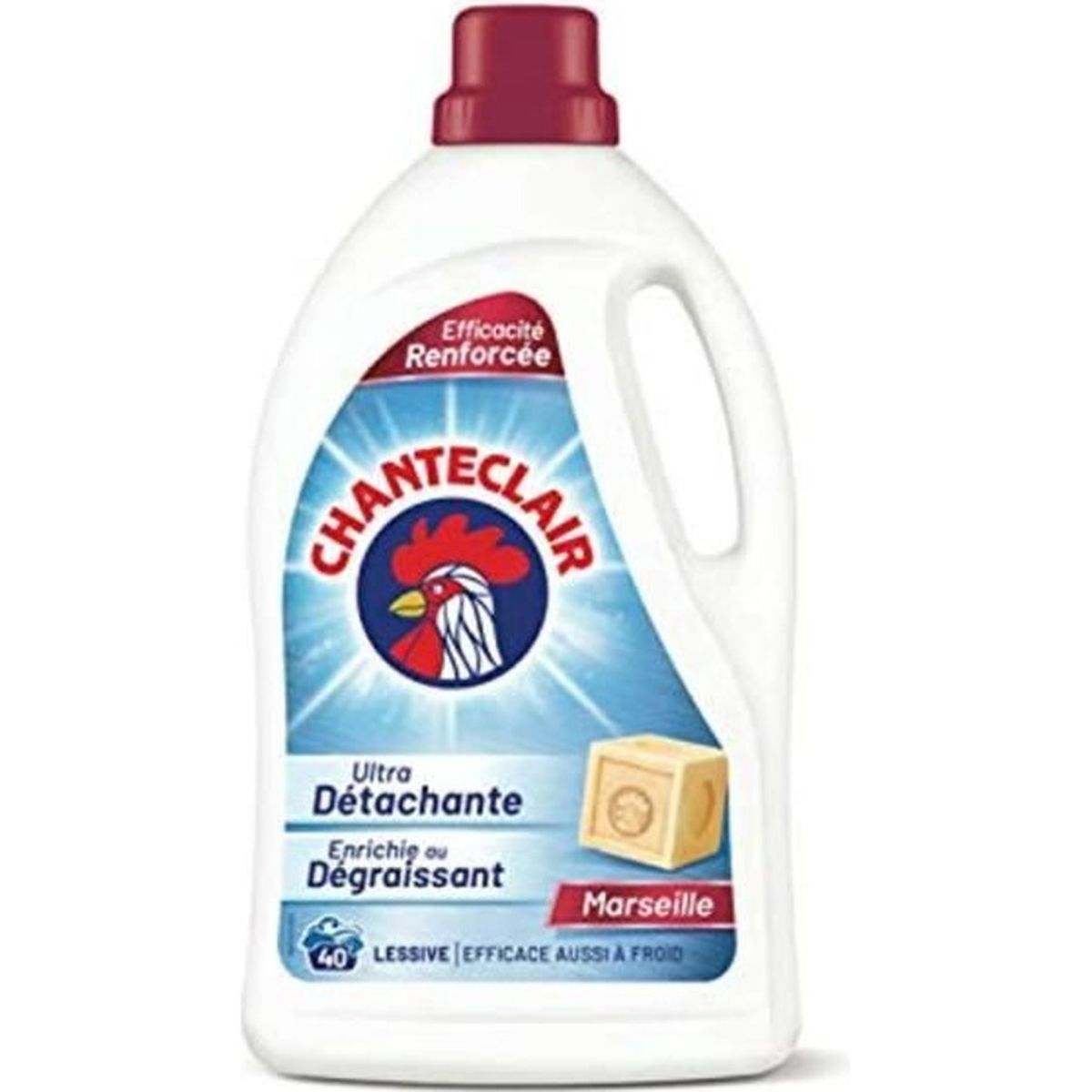 CHANTECLAIR Lessive Liquide Marseille 1800 mL 40 lavages - Cdiscount ...