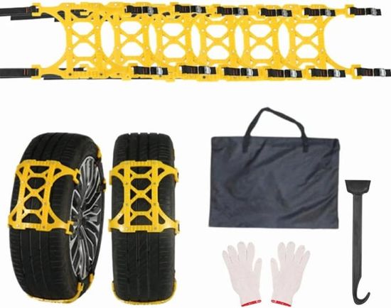 6 Pièces Chaînes à Neige pour Auto,pour Citroen C1 C2 C3 C3-XR C4 C5 C5 ...