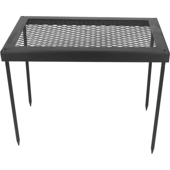 Plaque De Gril Pliante, Quadrilatère Extérieur Pliant Grill Polyvalent ...