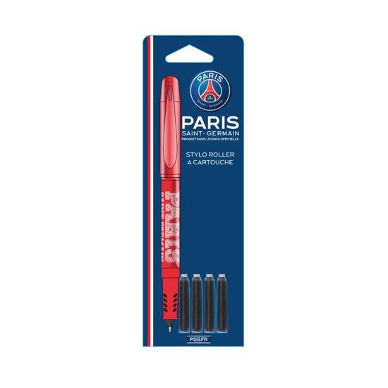 Stylo Roller à cartouche PSG Rouge - Cdiscount Beaux-Arts et Loisirs ...