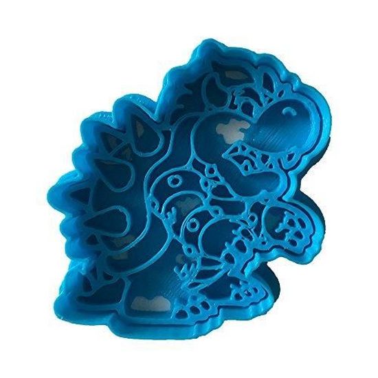 Cuticuter Bowser Mario Bros Coupe-Biscuits Bleu 8 x 7 x 1,5 cm ...