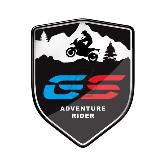 Autocollant Aventure Rider 3D, pour BMW F800GS F700GS R1200GS R1250GS ...