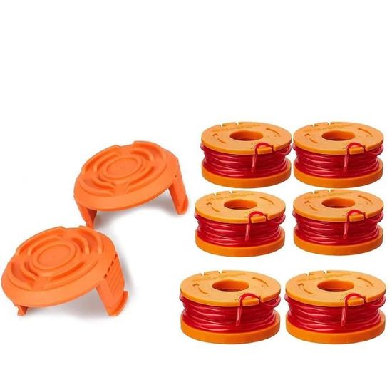 Ligne de bobines de rechange pour coupe-bordures Worx - KAKOO - 3mX1,65mm - Alimentation ...