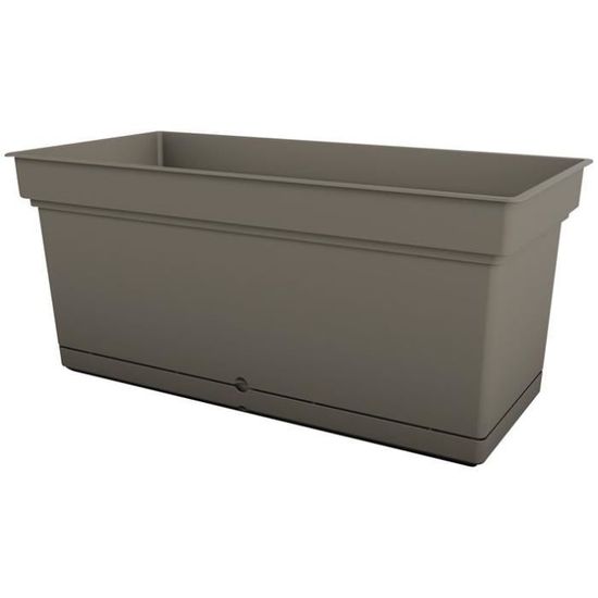 TERAPLAST - Pot aqua éléments 78 cm brun - Cdiscount Jardin