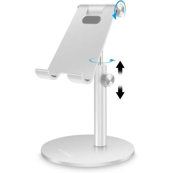 Support Universel Réglable En Aluminium Pour Tablette-Téléphone, Ipad ...