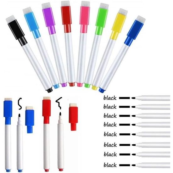 LahAd Feutres Tableau Blanc Effacable Feutre Tableau Blanc Effacable ...
