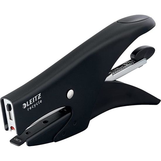 Agrafeuse en Métal 100% Recyclable Leitz NeXXt - Noir - Cdiscount Bricolage