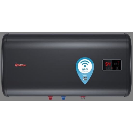 Thermex ID 50 H Shadow Smart WIFI chauffe-eau mural horizontal plat ...