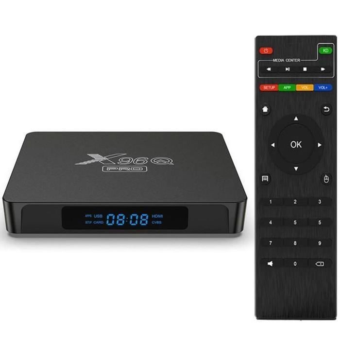 Box TV 100 - boitier IPTV TV 4K HD X96Q - 2GO RAM - 16GO ROM Box TV ...