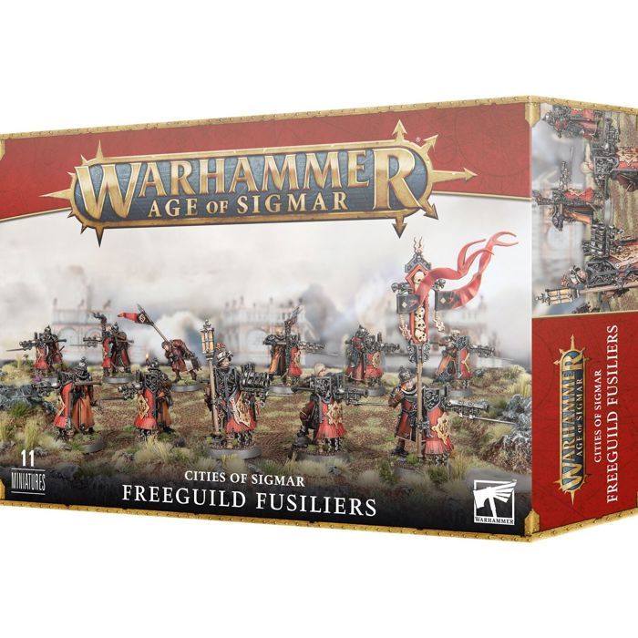 Figurine - GAMES WORKSHOP - Fusiliers de la Freeguild - 115 pièces ...