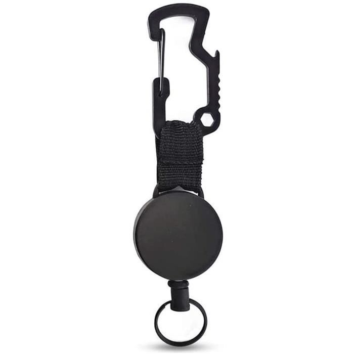 Porte-clefs Enrouleur Rétractable,Rétractable Porte-clés porte-clés ...