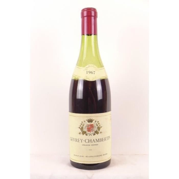 Gevrey-chambertin savour club (niveau bas) rouge 1967 - bourgogne - La ...