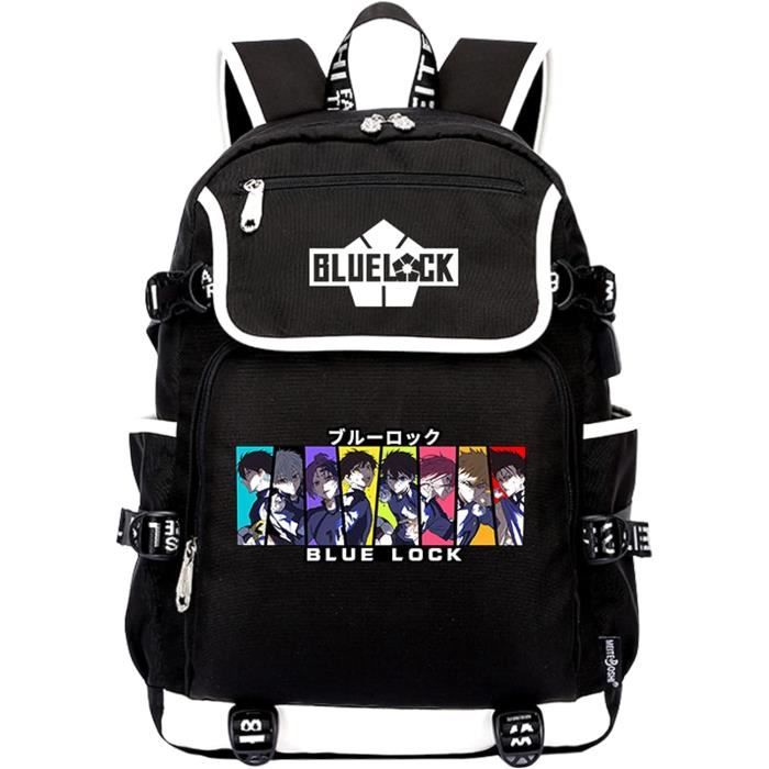 Anime Blue Lock Rucksack Meguru Bachira Yoichi Isagi Backpack Kawaii ...