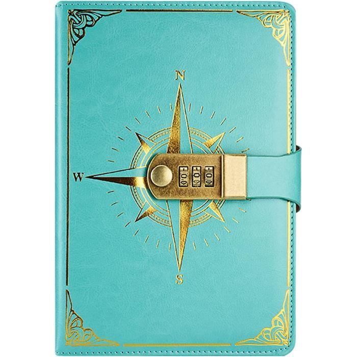 Carnet De Notes Avec Serrure À Combinaison, Journal Intime Avec Code ...