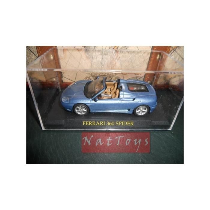 Ferrari GT Collection 360 Spider MODELLINO +BOX DIE CAST 1:43 MODEL ...
