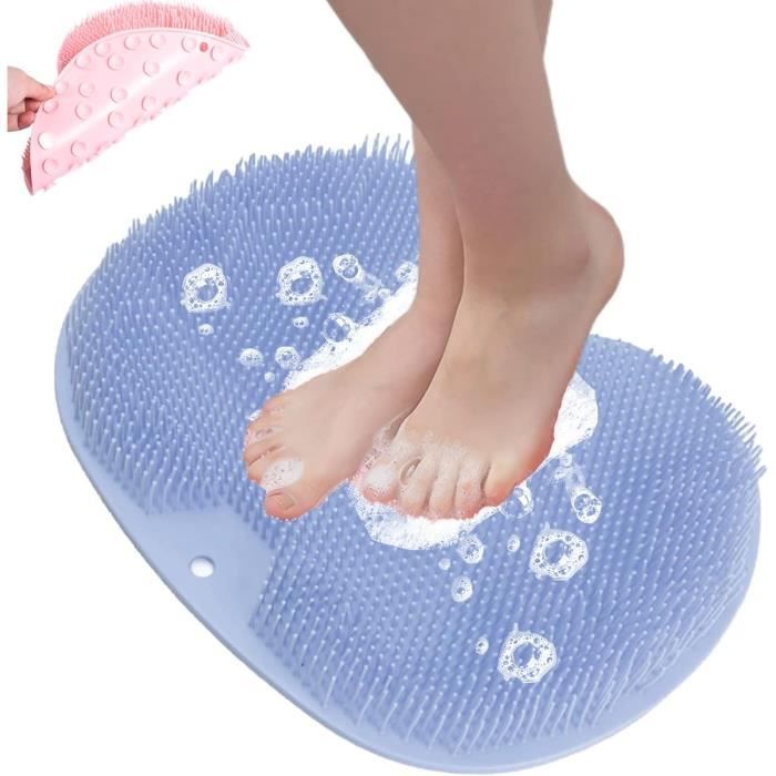 Shower Foot & Back Scrubber, Massage Pad,Épurateur De Pieds Et De Dos ...