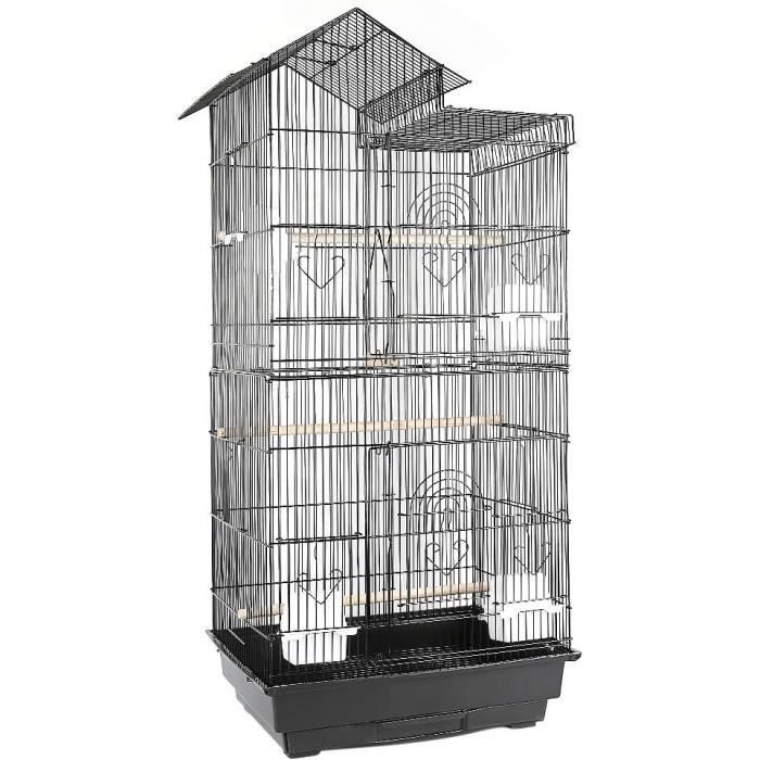 Volière,Cages À Oiseaux,Grande Cage À Oiseaux Volière Extérieur Avec ...