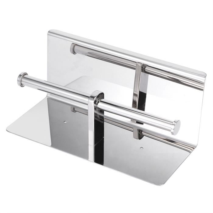 Support papier rouleau Support de Papier Hygiénique à Double Support en ...