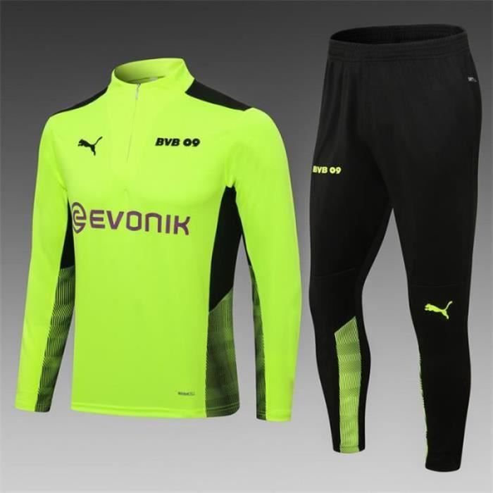 Borussias Dortmunds Survêtement de Foot Homme 2021 2022 Nouveau Maillot ...