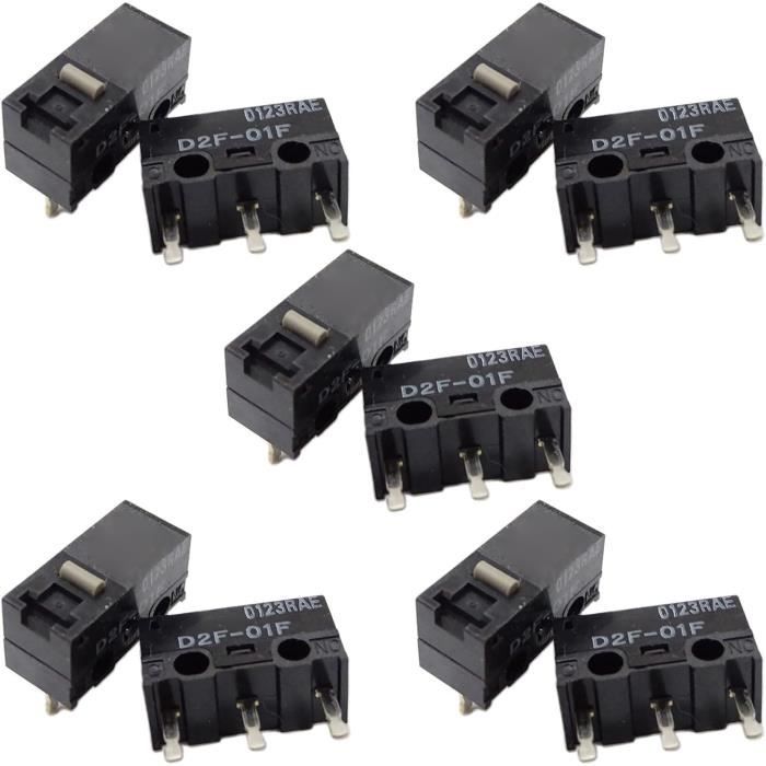 U2013 Micro-Interrupteur De Souris Original D2F-01F,Interrupteurs De ...