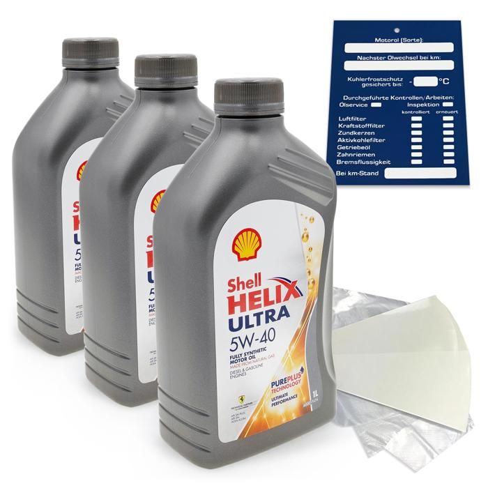 3 Litre Original Shell Helix Ultra Shell - Cdiscount Auto