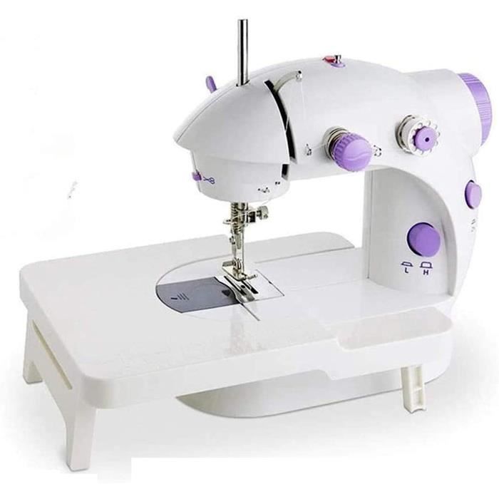 Machine À Coudre Avec Table D'Extension, Portable Mini Machine À Coudre ...