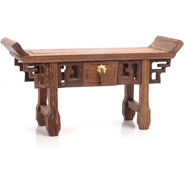 Table d'autel en bois avec tiroir - TRAHOO - Contemporain - Design ...