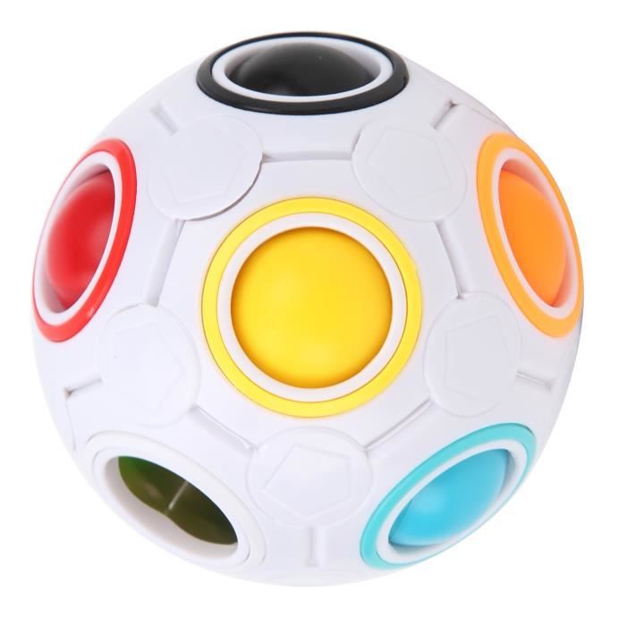 VINGVO Cube Rainbow Ball, Rainbow Ball ABS Material for Family ...