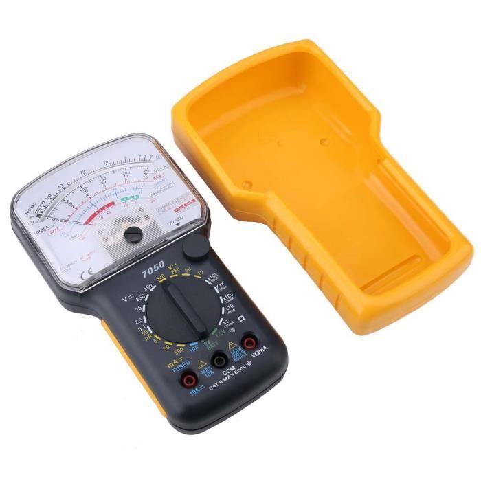 Multimètre analogique - YOSOO - KT7050 - Haute sensibilité - 7 ...