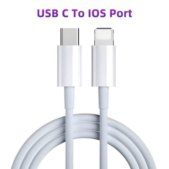 HI02607-CABLE TELEPHONE. câble USB type c pour recharge rapide et ...