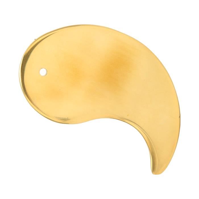 Zerodis Outil facial Guasha Outil de Guasha facial en acier inoxydable ... Zerodis Outil facial Guasha Outil de Guasha facial en acier inoxydable ...