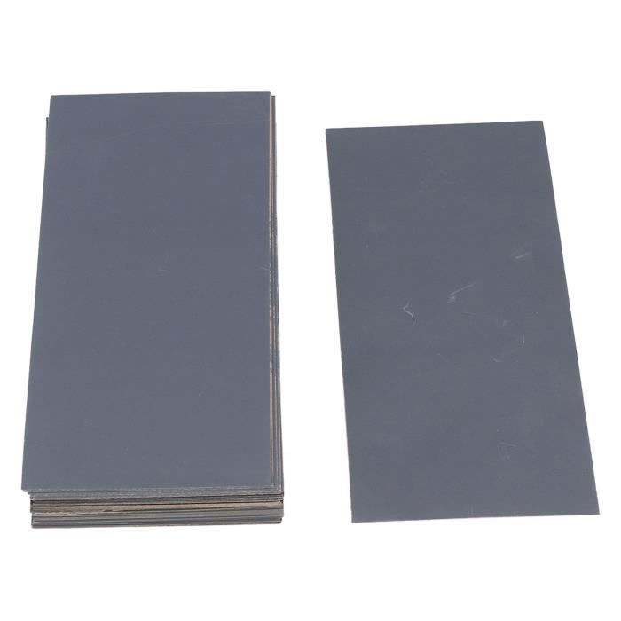 Milleplus-Papier abrasif sec et humide Lot de 90 Papiers Abrasifs ...