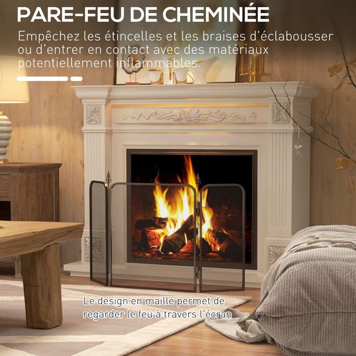 Pare Feu Cheminee Brico Depot