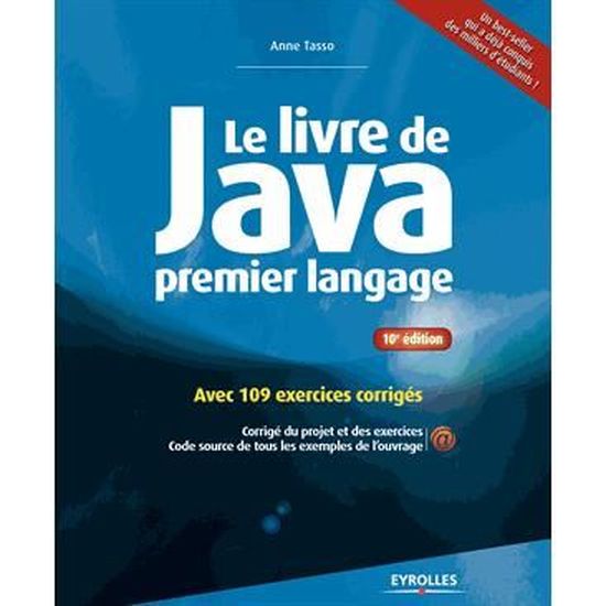 Le livre de Java premier langage - Cdiscount Librairie